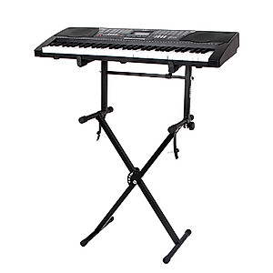 1 set Piano Keyboard Stand, Height- adjustable Electronic Keyboard Holder, Electronic Piano Rack for Digital Pianos Practical Bracket