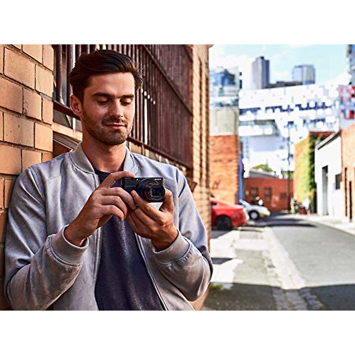 Sony RX100 VI 20.1 MP Premium Compact Digital Camera w/ 1-inch sensor, 24-200mm ZEISS zoom lens and pop-up OLED EVF