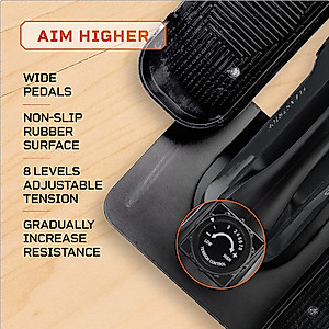 FlexStride Portable Under Desk Elliptical Exercise Machine-Motorized Pedal Exerciser for home workout, Tone Muscles, Energy Boost - Mini Foot & leg exerciser while sitting for seniors with Fitness App