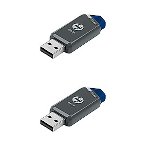 HP 128GB x900w USB 3.0 Flash Drive (P-FD128HP900-GE) with HP 64GB x900w USB 3.0 Flash Drive (P-FD64GHP900-GE)