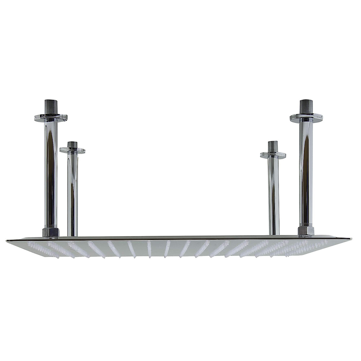 ALFI brand RAIN20S Square Ultra Thin Rain Shower Head, Polished Stainless Steel, 20-Inch