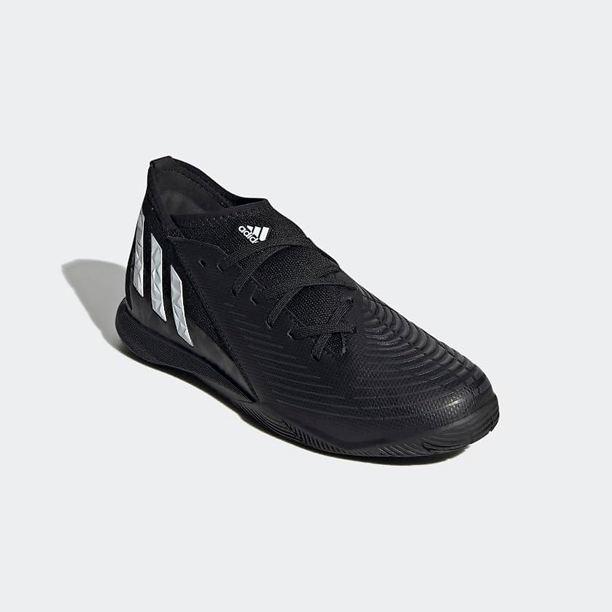 adidas Big Kid Predator Edge.3 Indoor Core Black/White/Vivid Red 4