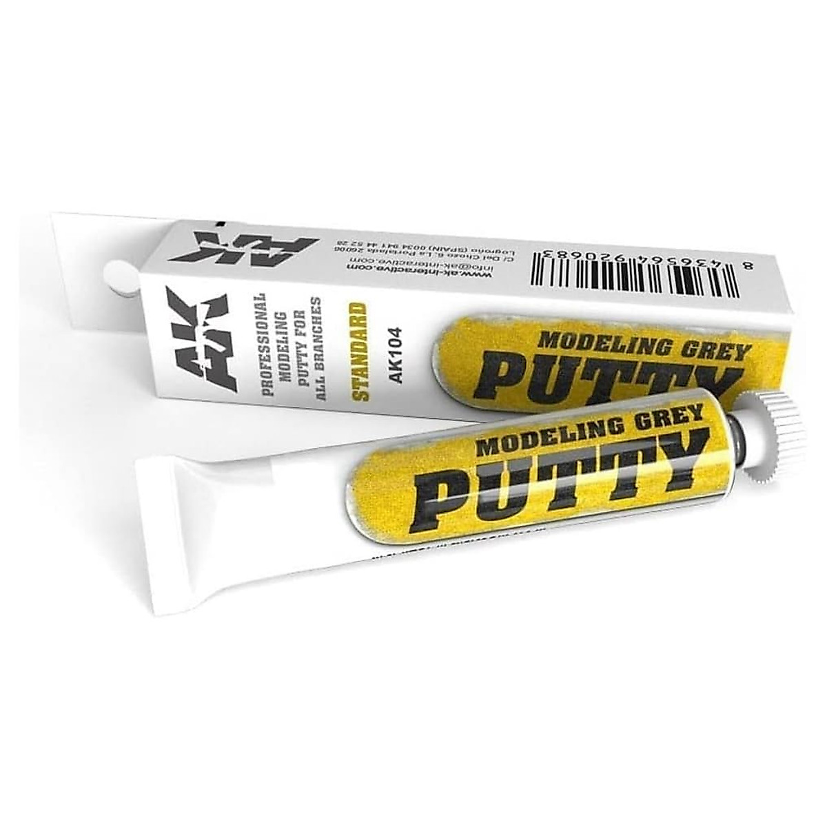 (AK00104) AK Interactive Modelling Grey Putty 20 ml