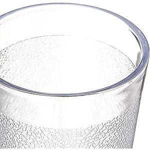 Carlisle FoodService Products Plastic Tumbler 9.5 Ounces Clear (Pack of 24)