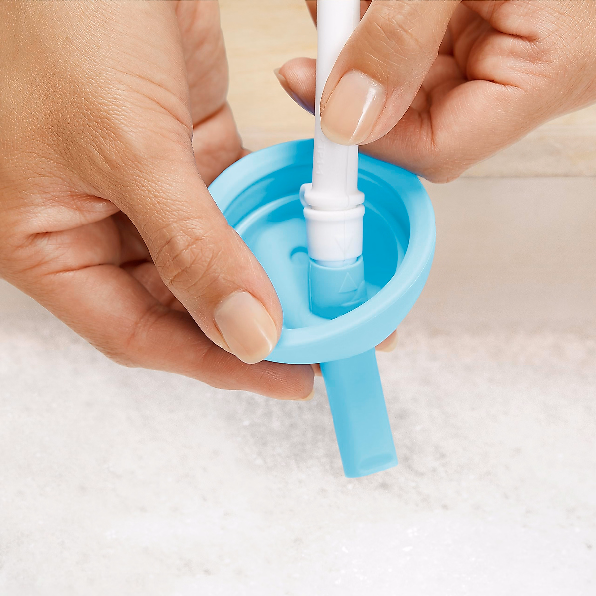 Munchkin® Simple Clean™ Toddler Sippy Cup with Easy Clean Straw, 10 Ounce, 4 Pack, Blue/Green/Pink