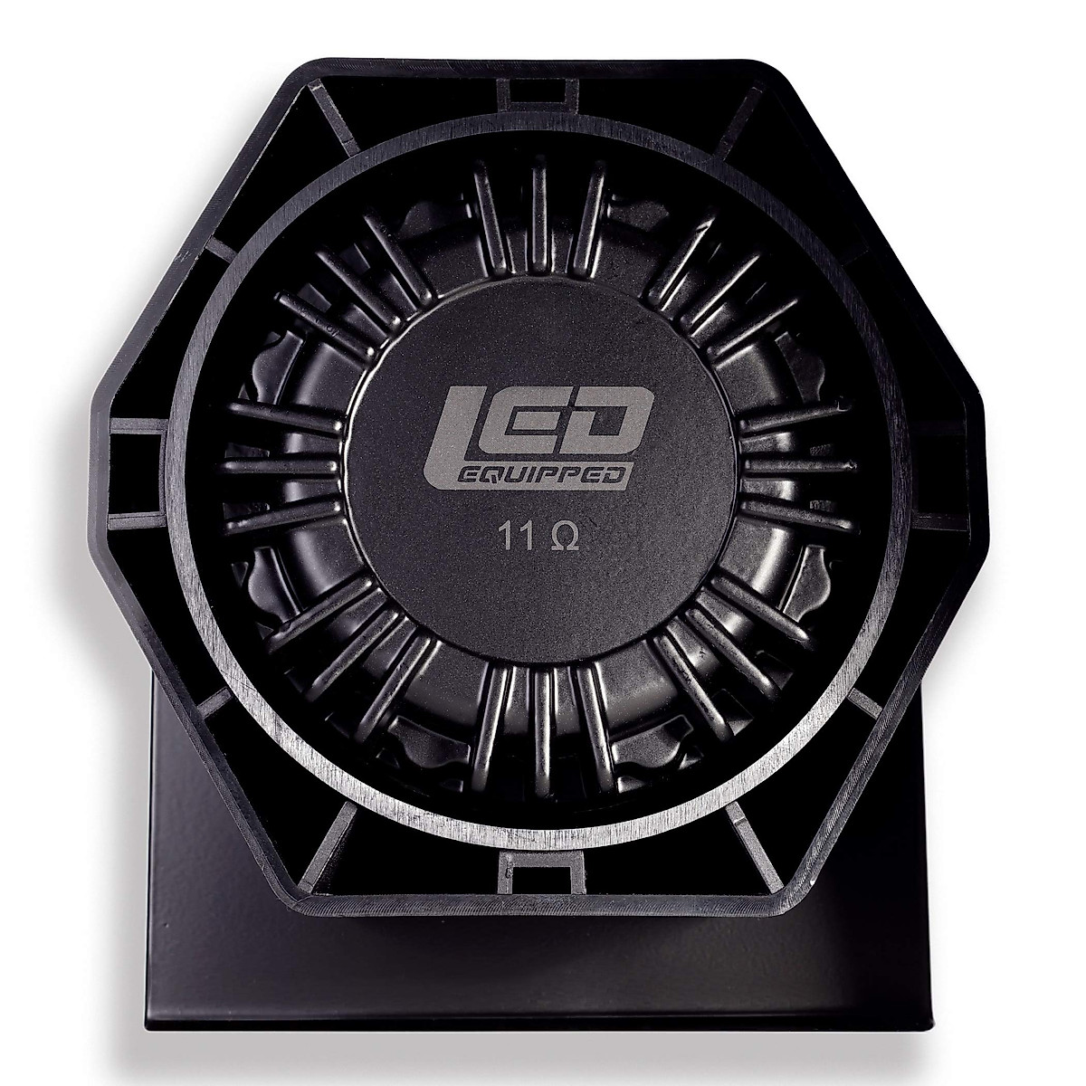 Ledqusa Northern Shrike 100 Watt Emergency Vehicle Siren Speaker for High Performance Hazard Warning/Police, Fire Trucks, Ambulance Speakers System - Compact Speaker