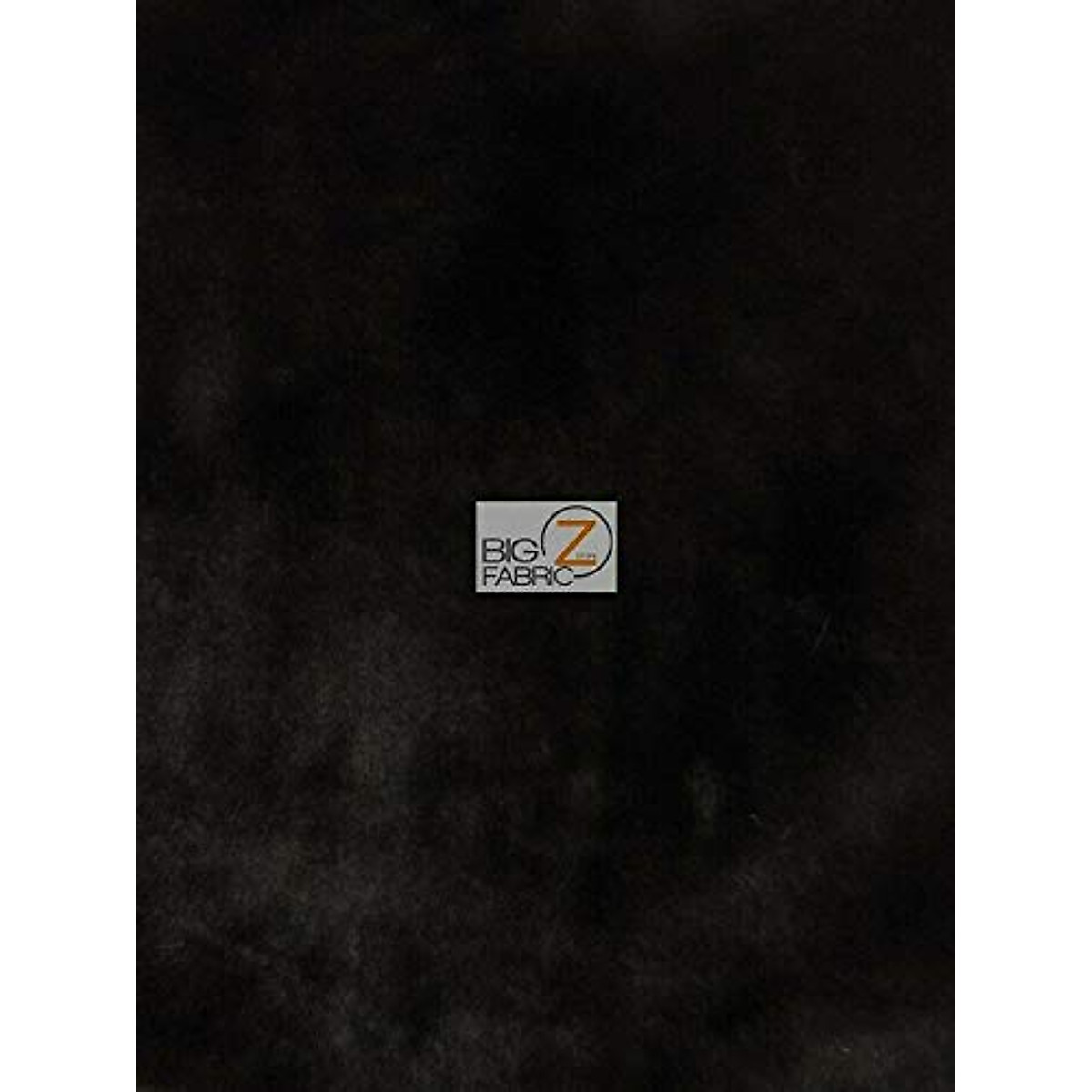 Beaver Shag Faux Fur Fabric Sold by The Yard DIY Coats Costumes Scarfs Rugs Accessories Fashion (Black)