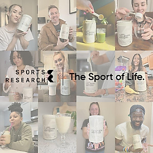 Sports Research Collagen Peptides - Hydrolyzed Type 1 & 3 Collagen Powder Protein Supplement for Healthy Skin, Nails, & Joints - Easy Mixing Vital Nutrients & Proteins, Collagen for Women & Men