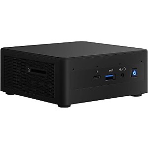 Intel Panther Canyon NUC 11 Performance Mini PC Kit, Core i7-1165G7 2.8GHz - RAM, Storage and OS Not Included