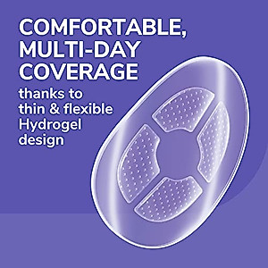 Dr. Scholl's BUNION CUSHION with Hydrogel Technology, 5ct // Cushioning Protection against Shoe Pressure and Friction that Fits Easily In Any Shoe for Immediate and All-Day Pain Relief