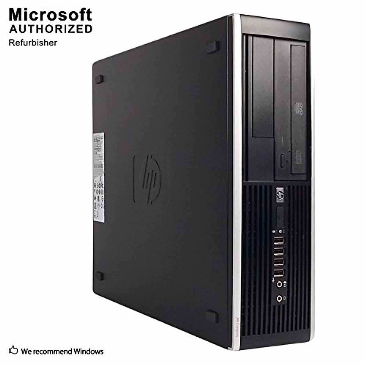 HP Compaq PRO 6005 SFF Business Desktop Computer, AMD Phenom II X4 B95 3.0GHz, 8G DDR3, 120G SSD, DVD, WiFi, Bluetooth 4.0, VGA, DP, Win 10 64-Bit Supports English/Spanish/French(AMD)(Renewed)
