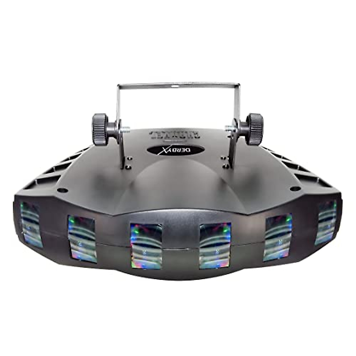 CHAUVET DJ Derby X RGB LED Derby w/Static, Blackout, Strobe Effect Light & Automated/Sound Active Programs