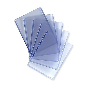 Vault X Premium Extra Thick Seamless Toploaders 35pt - 3" x 4" Rigid Card Holders for Trading Cards & Sports Cards (100 Pack)