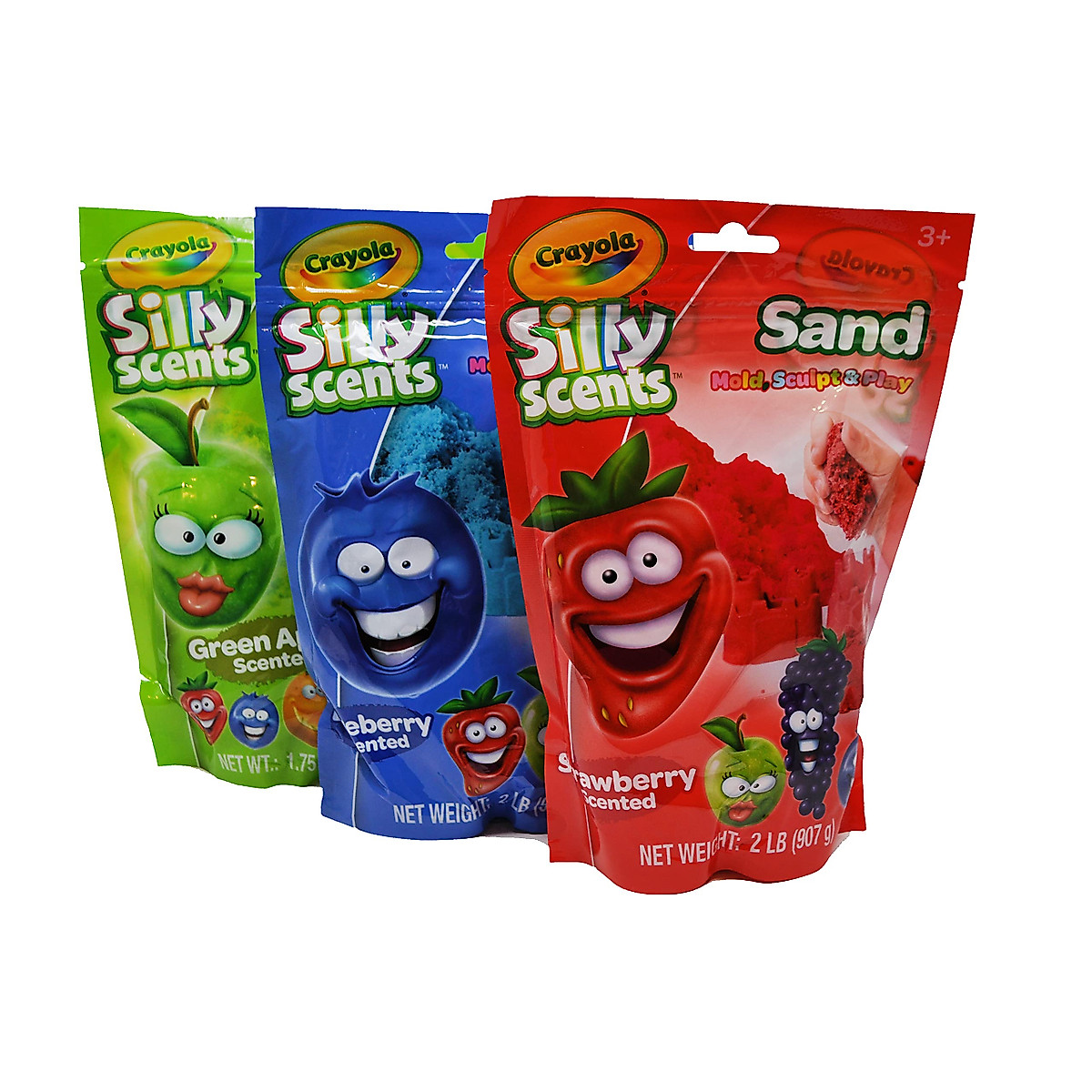 Crayola Silly Scents, Colored Sensory Sand | 6 Lbs of Scented Play Sand for Kids | Moldable Play Sand for Sensory Table, Kids Christmas Gifts, Holiday Classroom Gifts, Stocking Stuffers for Kids