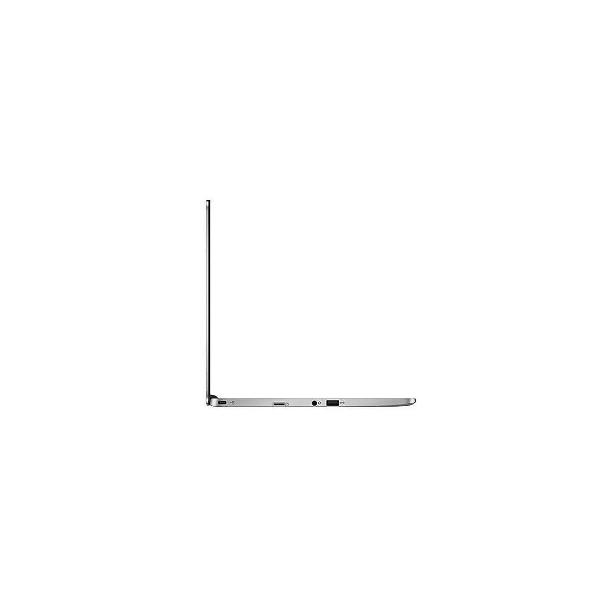 ASUS Chromebook Laptop- 15.6" HD Anti-Glare NanoEdge-Display, Intel Dual Core Celeron N3350-Processor, 4GB-RAM, 64GB eMMC, 180 Degree-Hinge, Chrome OS- C523NA-BCLN6 Silver