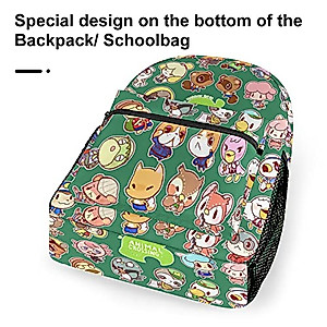 Rwillppycfei Unisex Adult Backpack Animal Cute Crossing Bag Durable Daypack Creative Casual Daypack Classical Basic Business Daypack