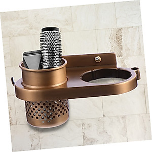 Hair Dryer Holder Stand,Hair Dryer and Straightener Holder,Hair Dryer Rack Hair Clip Holder Hairdryer Holder Hair Dryer Shelf Waterproof Shelf Hair Blow Dryer Holder Stable Hair Dryer Holder Hair Blow