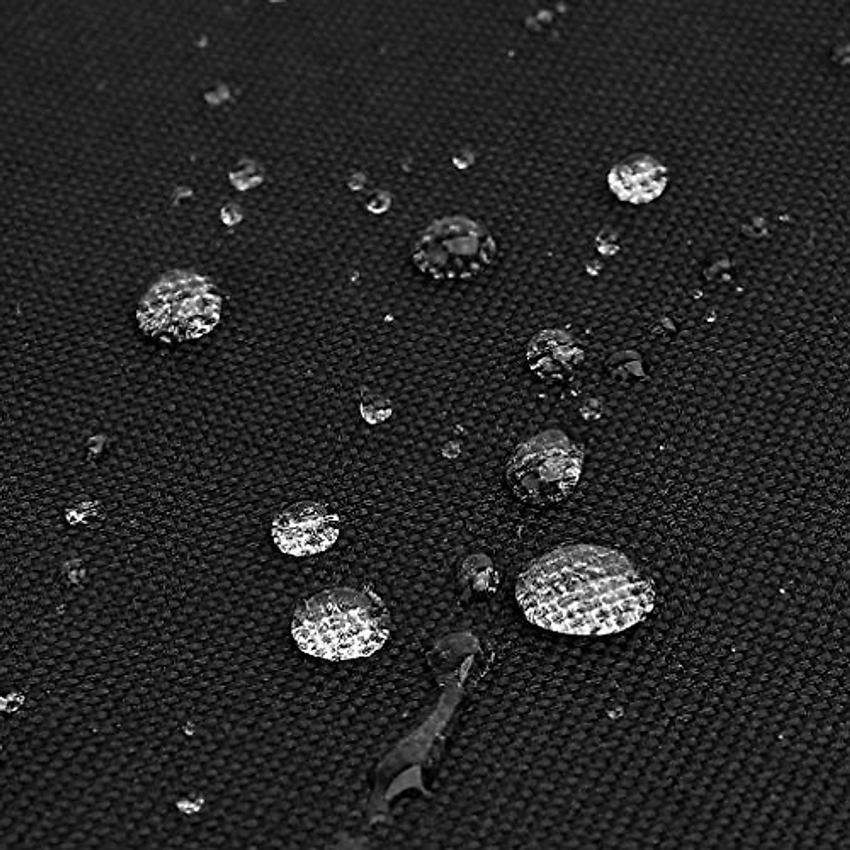 Stanbroil 34" Square Fire Pit Table Cover / Air Conditioner Cover / Furniture Cover - Heavy Duty Weather Resistant 600D Patio Fireplace Cover , Black