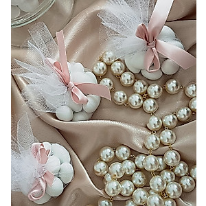 White Jordan Almonds Candy Bulk | 5LB | Candy Covered Almond - Wedding Favors - With Sweet Hard Candy Coating - Italian Confetti | Five Pounds I Made in USA