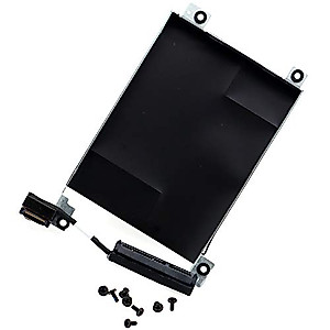 Deal4GO SSD SATA Hard Drive Cable 6NVFT 06NVFT w/ HDD Carrier 06F7DD 6F7DD for Dell Latitude 5580 5590 5591 E5580 E5590 Precision 3520 3530