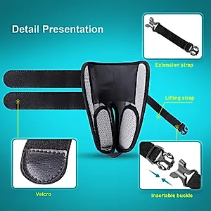 Foot Drop Brace for Walking Lifting Shoes, Drop Foot AFO Brace Help Raise Shoes, Foot Up Splint for Ankle, Improved Walking Gait, Prevent Falls and Injuries, for Left and Right Foot,Fits Women and Men
