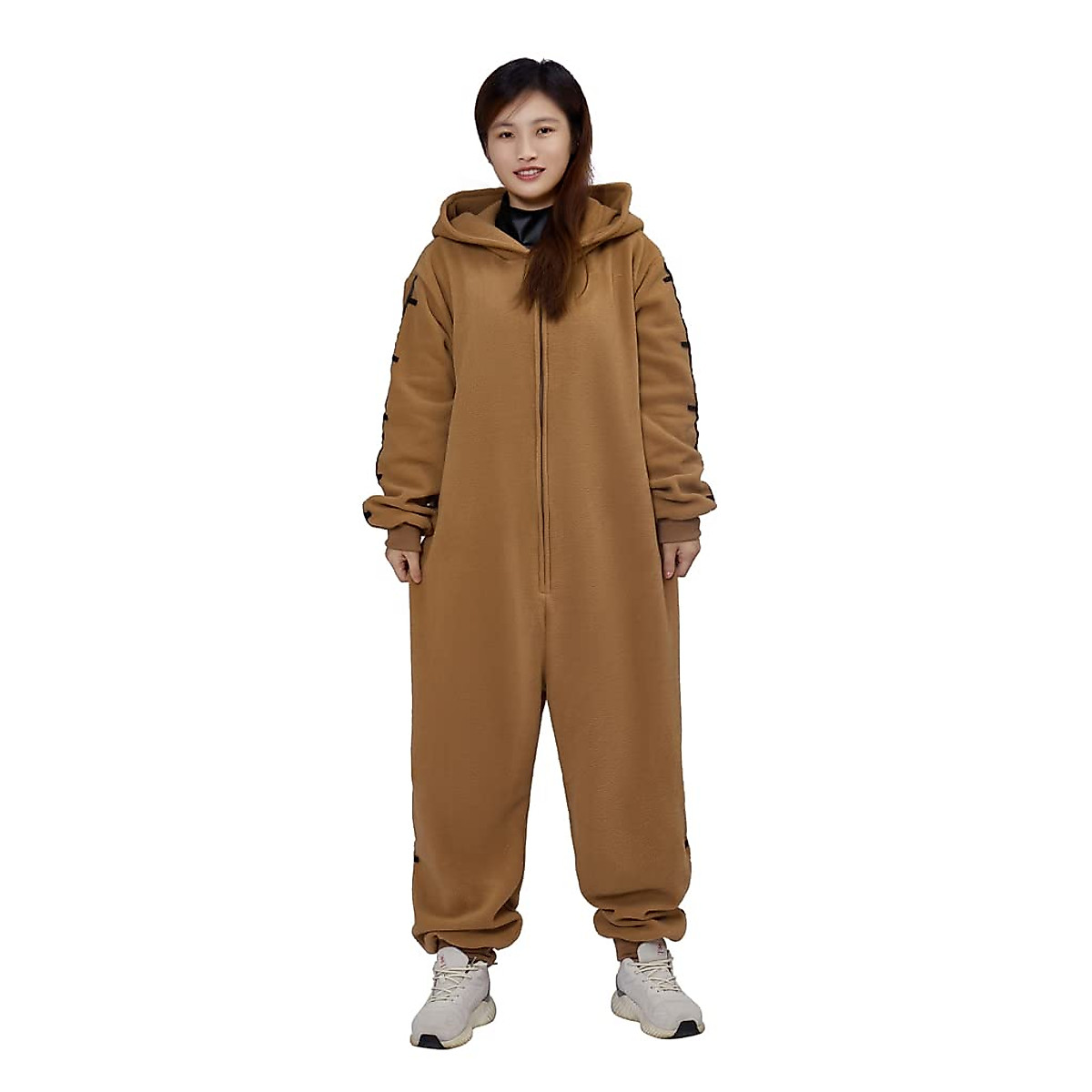 1791's lady Anime Cosplay Onesie Pajamas Adult One Piece Animal Jumpsuits Halloween Chirstmas Costume Sleepwear (Oogie Boogie, XL)