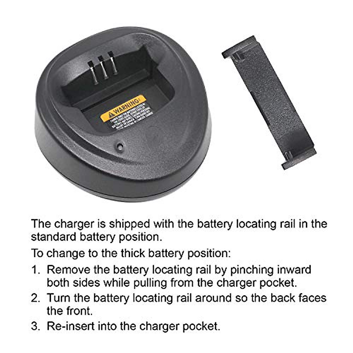 WPLN4137 WPLN4137BR Charger Compatible for Motorola Radio CP200 CP200D PR400 EP450 DEP450 CP040 CP150 CP180 NNTN4497 NNTN4970 NNTN4851 WPLN4138