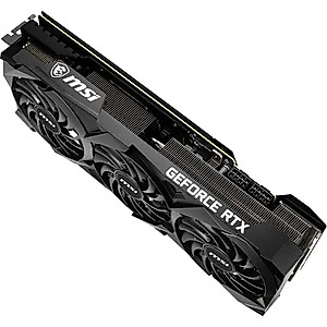 MSI Gaming GeForce RTX 3080 LHR 12GB GDRR6X 384-Bit HDMI/DP Nvlink Torx Fan 3 Ampere Architecture OC Graphics Card (RTX 3080 Ventus 3X Plus 12G OC LHR)