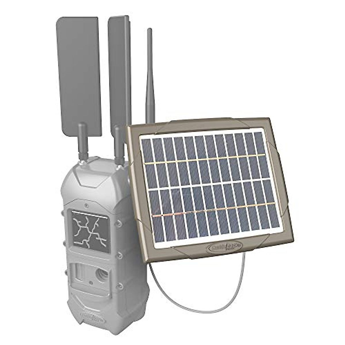 Cuddeback PW-3600 Solar Power Bank Bundle (4 Items)