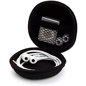 Earphone Case MAS CARNEY Headphone Earbud Hard Protective Carrying Case Bag