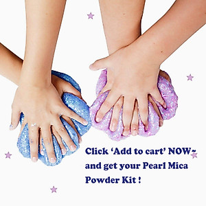 SEISSO 32 Colors Mica Powder, Mica Pigments Shimmery Powder in Jars, Epoxy Resin for Bath Bomb, Lip Gloss, Soap Making Supplies Powder Pigments for Slime, Acrylic Paints Set(5g/0.18oz Each Color)