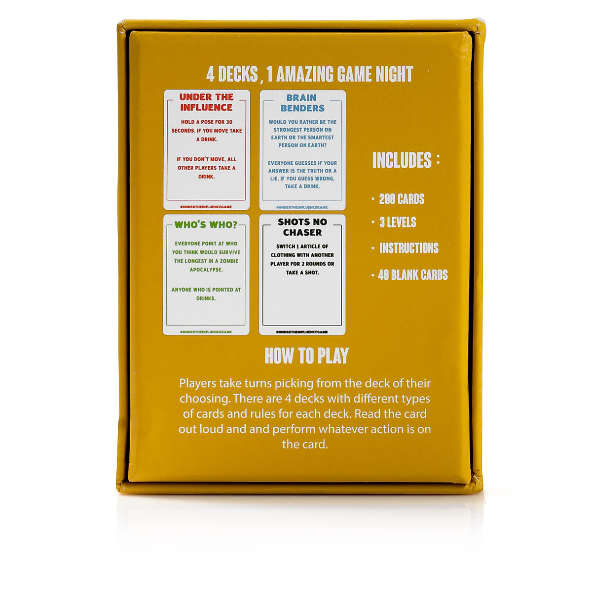 Extremely Under The Influence + Shot Glass Bundle (Expansion Pack and 6 Shot Glasses)