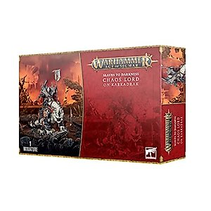 Warhammer Age of Sigmar Games Workshop Slaves to Darkness: Chaos Lord On Karkadrak