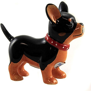 Pacific Trading Kissing Chihuahuas Pucker Up Pups, Salt and Pepper Shaker Set, Magnetic