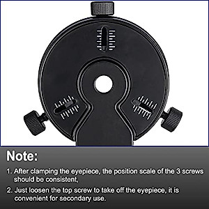 Celticbird Newest Smartphone Scope Adapter- Phone Mount Working with Spotting Scopes& Binoculars& Monocular& Telescope& Microscope