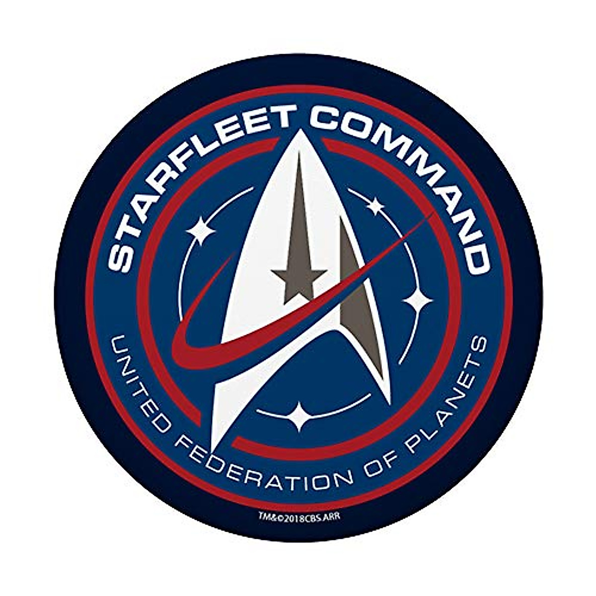 Star Trek Starfleet Badge PopSockets Stand for Smartphones and Tablets PopSockets PopGrip: Swappable Grip for Phones & Tablets