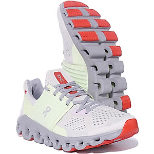 ON Women's Cloudswift Running Shoes, Ice/Oasis, 9