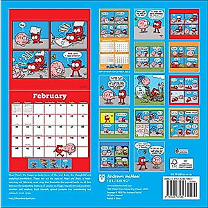 Heart and Brain 2023 Wall Calendar