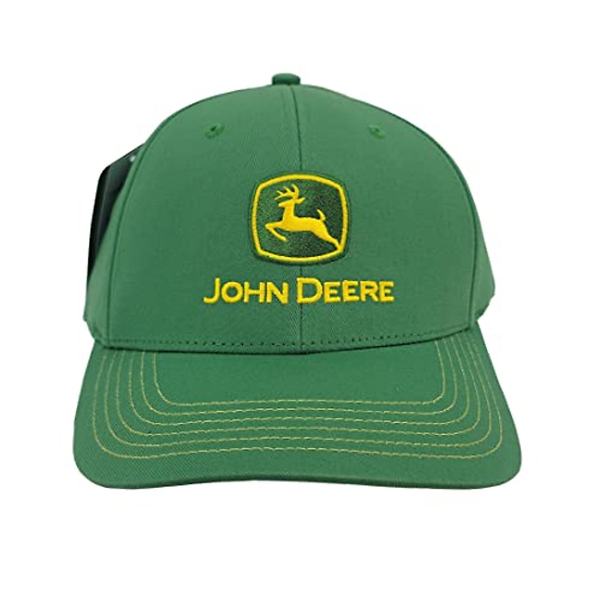 John Deere Green Moline 112 Fit Cap Embroidered Logo Hat