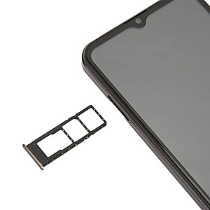 Black Cell Phone Unlocked Smartphone 5G 100-240V 6GB RAM 256GB ROM for Entertainment (US Plug)