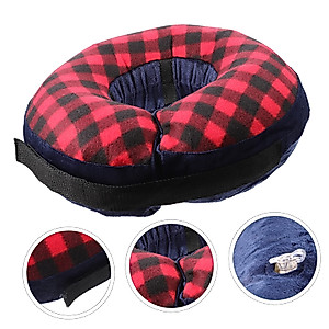 BESPORTBLE 2pcs Elizabeth Adjustable Pet Puppy Surgery Supply Dog Pet Pet Neck Pillow Cat Accessory Cat Recovery Supply Cat PVC Spine Collars