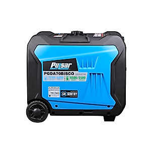 Pulsar 7,250-Watt Super Quiet Dual Fuel Inverter Generator with Remote Start