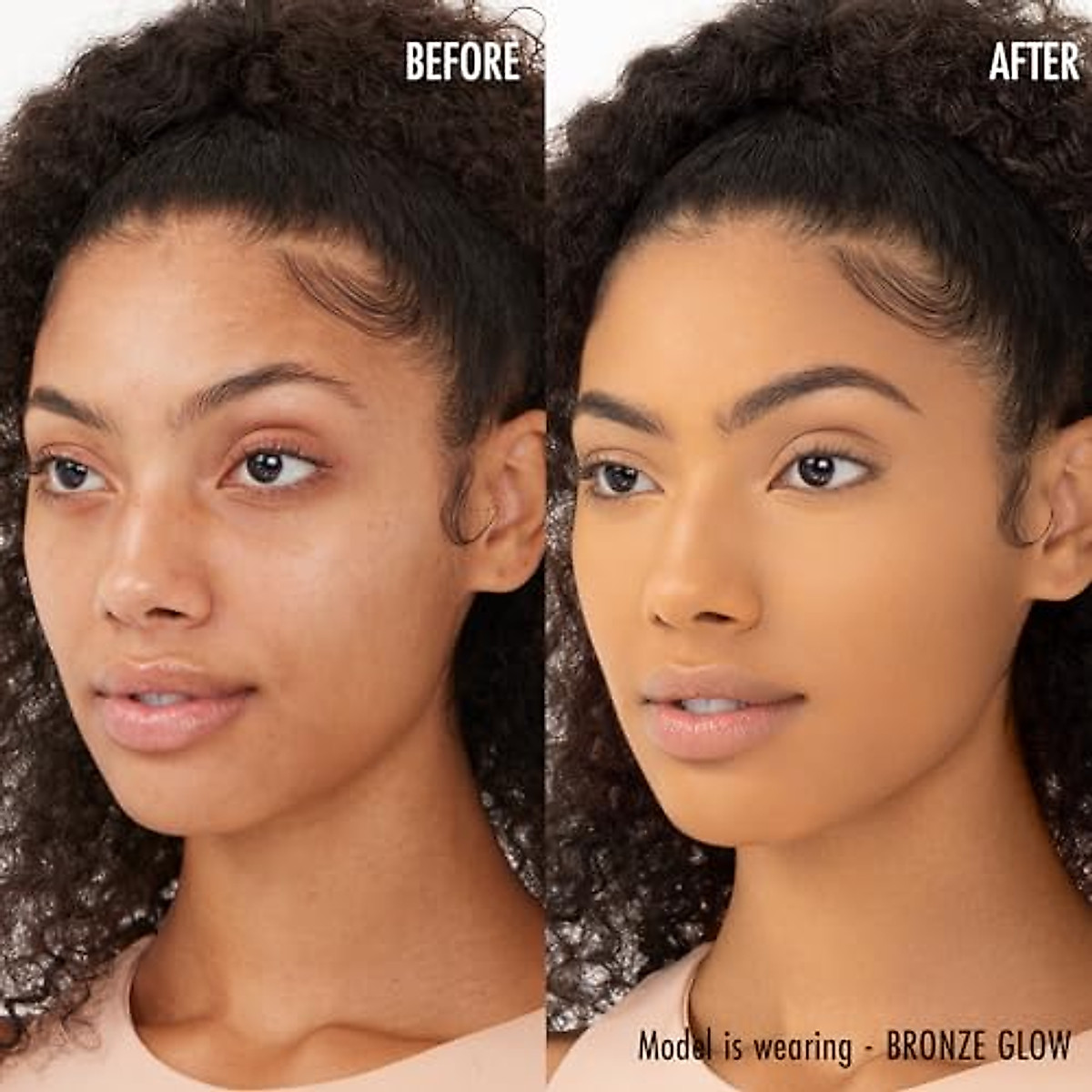 Black Radiance Color Perfect Foundation Stick with Soft Brush Applicator Duo – Buildable, Blendable Versatile Pigment-Rich Formula - Bronze Glow