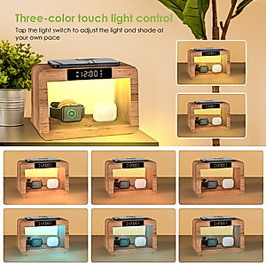 Wireless Charging Station, 3 in 1 Charging Station for Apple Devices, Fast Wireless Charger Stand for iPhone 14 13 12 11 Pro Max XR XS 8 Plus, Apple Watch 8 7 6 5 4 3 2 SE, AirPods Pro 3 2