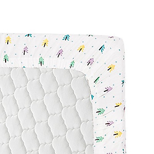 Brandream Dinosaur Crib Bedding Set 3-Piece Babay Boy Nursery Set Woodland Theme | Includes Baby Blanket, Crib Sheet, Crib Bed Skirt