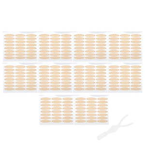 ZJchao Eyelid Tape, 240 Pairs Double Tapes Stickers Strip Sticker with Fork Rod Eyelids Big Eye Makeup Tool for Saggy Hooded Droopy Uneven Mono-Eyelids