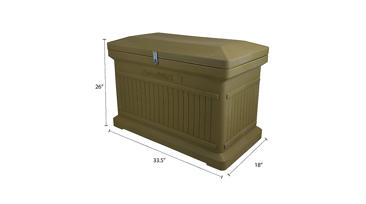 Parcelwirx Premium Package Delivery Drop Box - Secure & Stylish