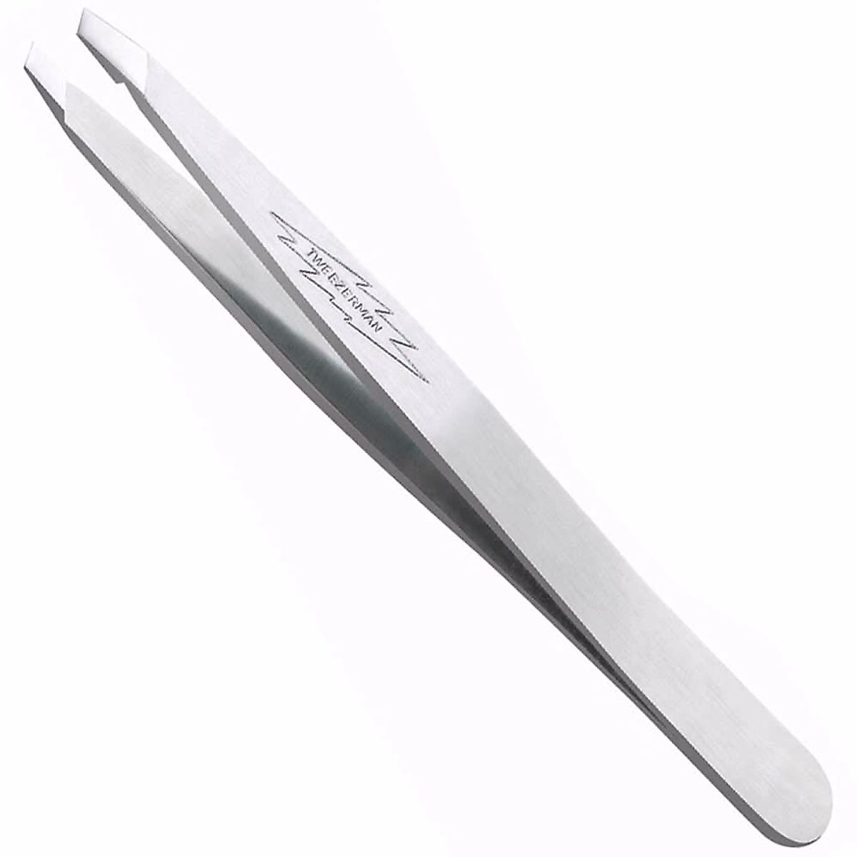 TWEEZERMAN Slant Tweezer Classic Stainless Steel, 0.8 Ounce