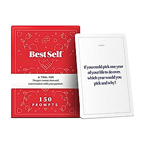 Couples Game Deck by BestSelf ― 150 Engaging Conversation Starters for Couples to Strengthen Their Relationship, Romance, Trust & Openness ― Best Couples Gifts and Couple Game