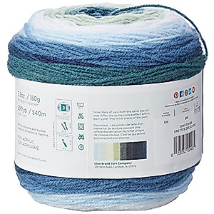 (1 Skein) Lion Brand Yarn Mandala Baby Yarn, Echo Caves